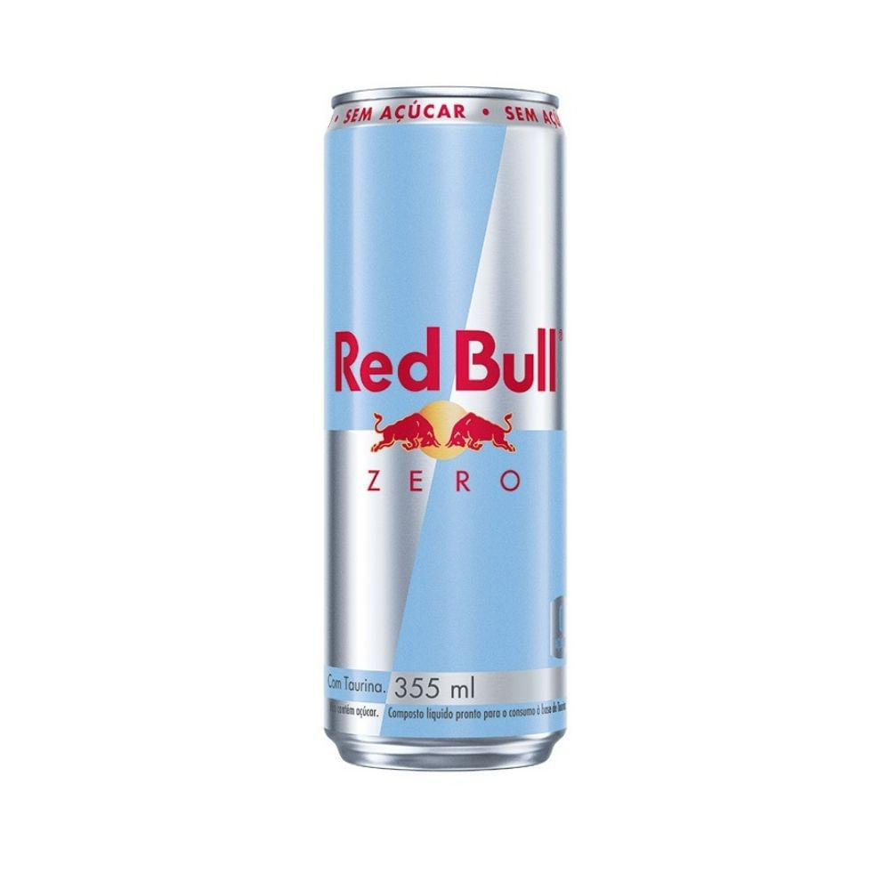 Energético Red Bull Zero Sem Açúcar 355ml Red Bull - Carrefour