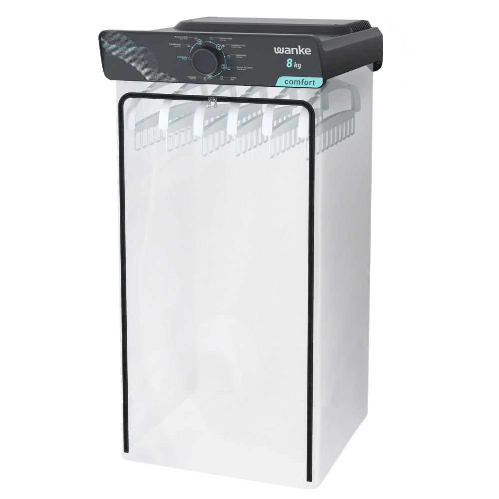Secadora De Roupas De Parede Wanke Swca080 Timer 120 Minutos 8kg ...