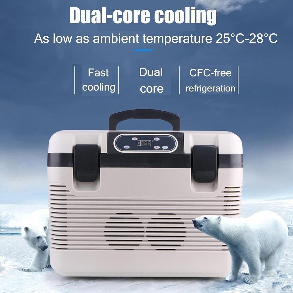 Geladeira Portátil Yeet Mini Cooler 19l Aquece E Resfria Branco 220v ...