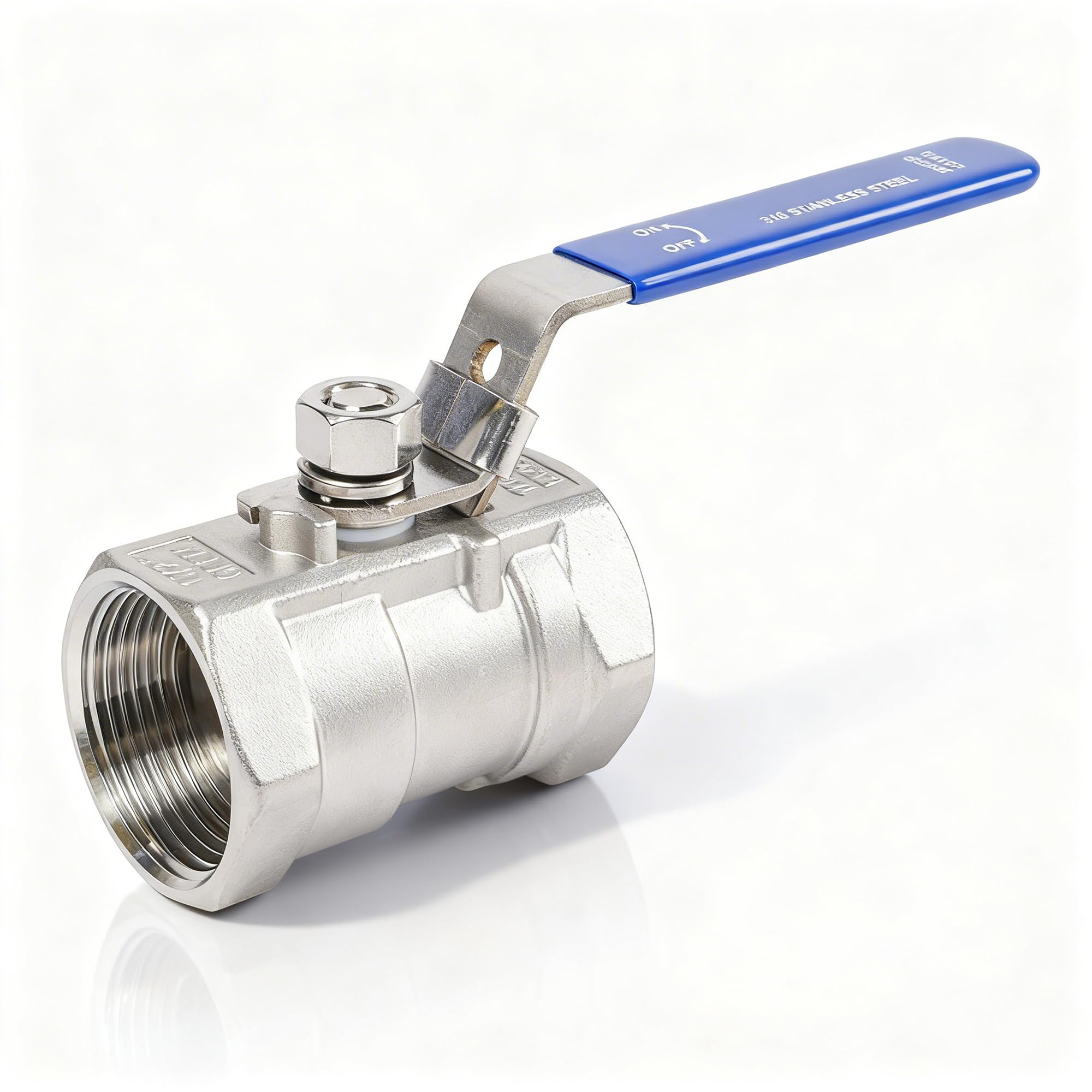 Válvula De Esfera Midline Valve 2" Em Aço Inoxidável 316, Passagem ...
