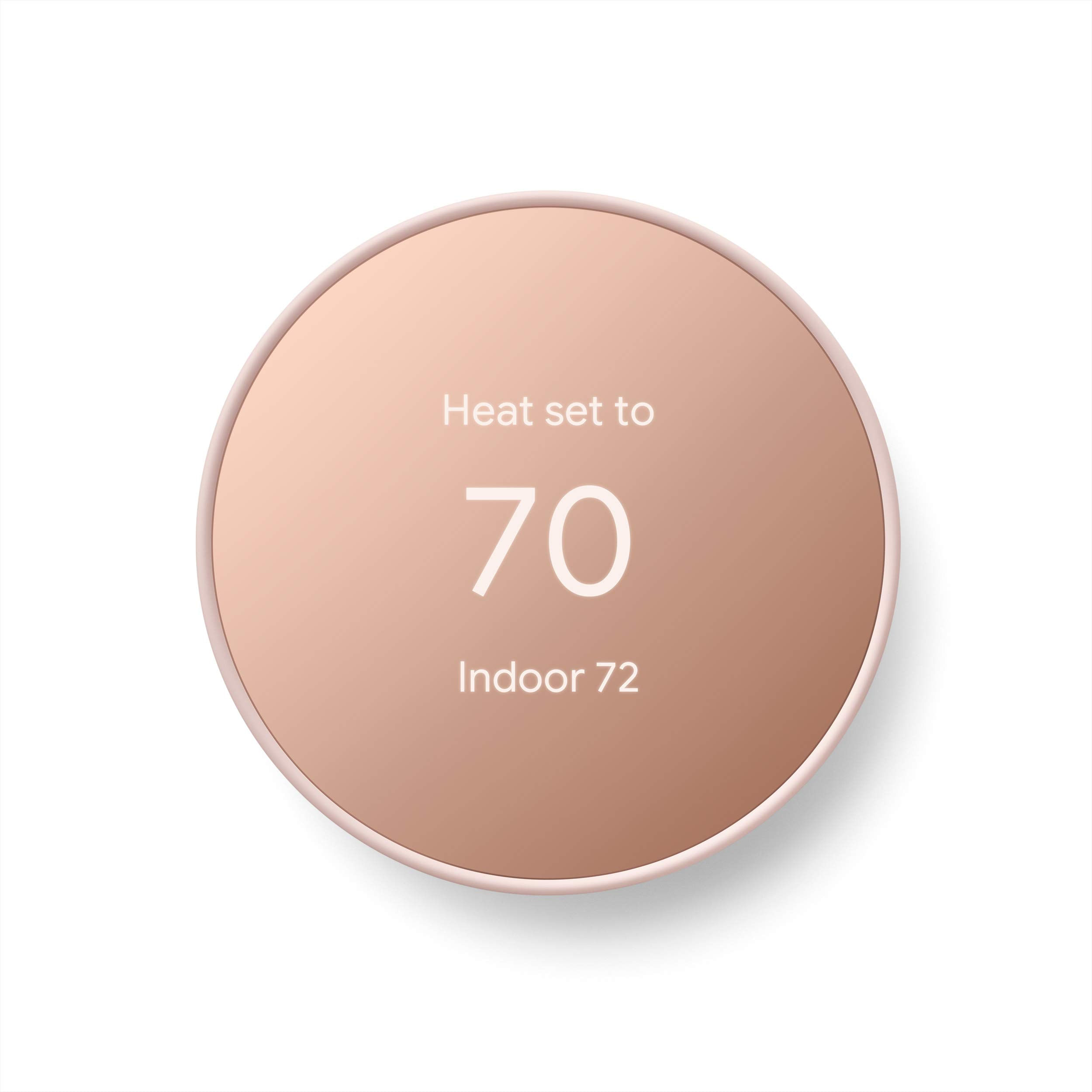 Termostato Inteligente Google Nest Programável Wifi Sand Color - Carrefour