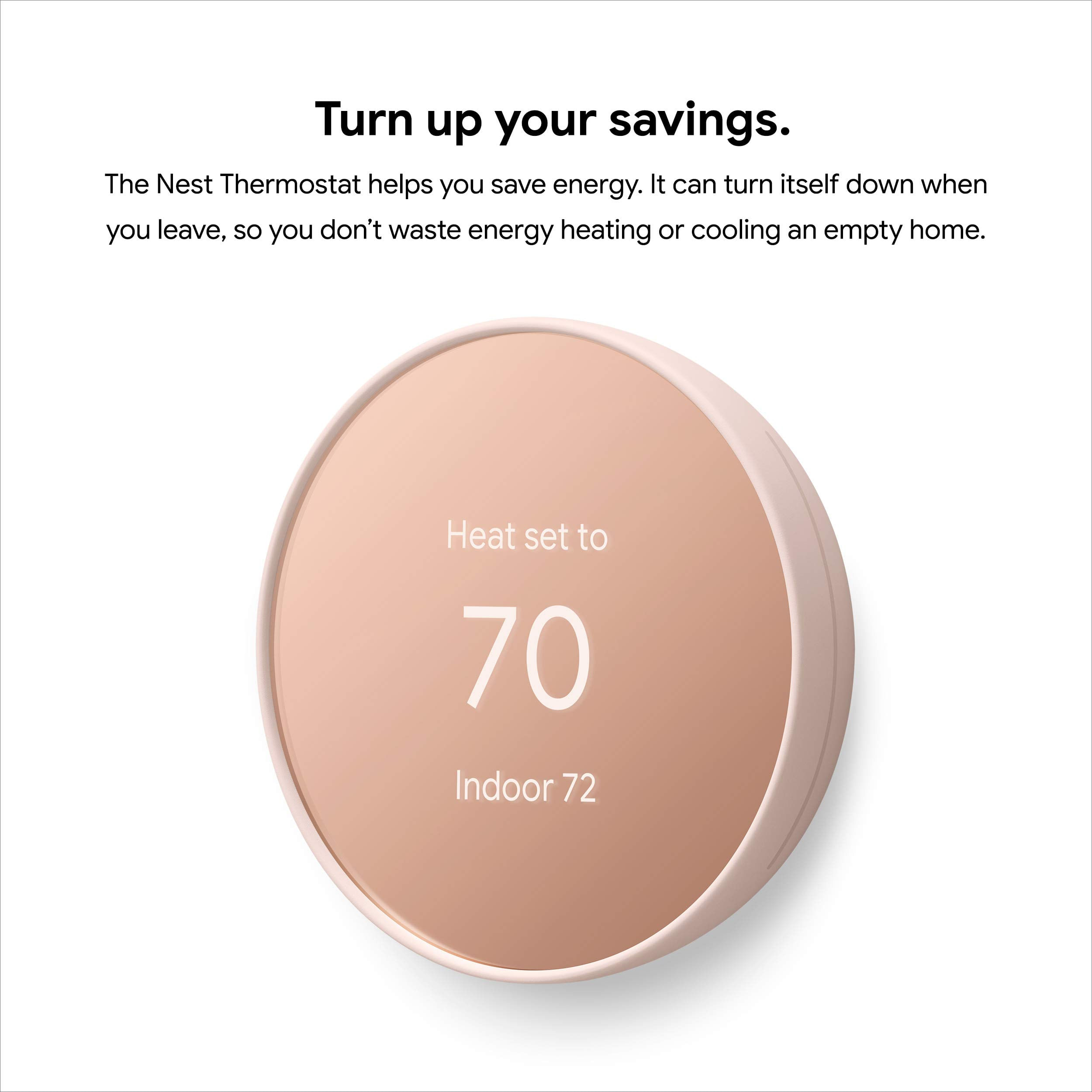Termostato Inteligente Google Nest Programável Wifi Sand Color - Carrefour