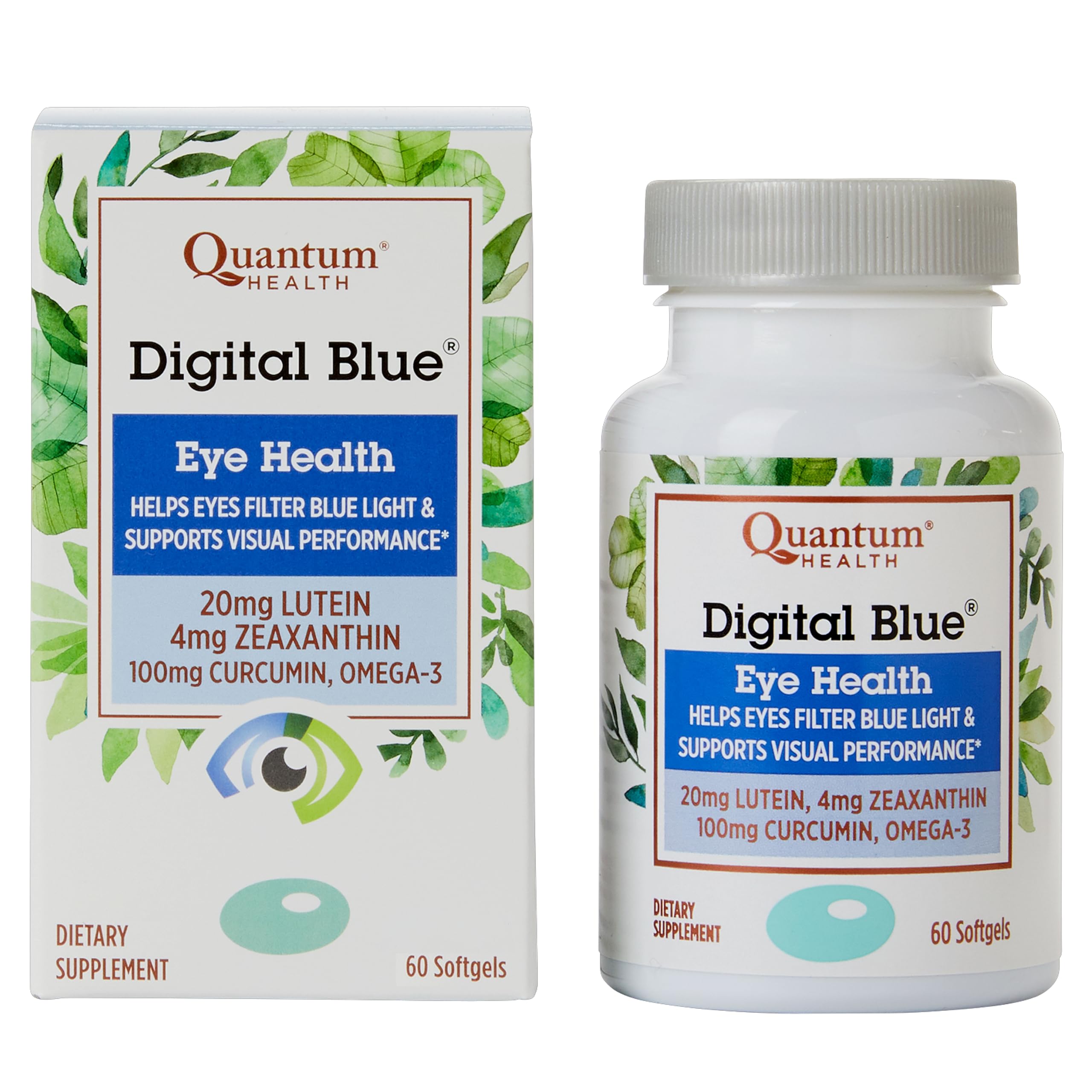 Suplementos Quantum Health Digital Blue Eye Health 60 Cápsulas - Carrefour