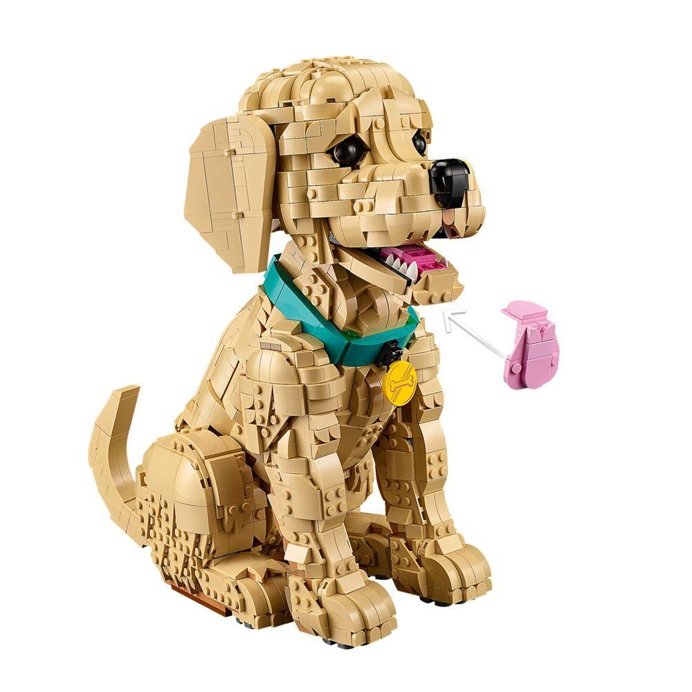 Kit De Construção Lego Icons Filhote De Golden Retriever 11384 ...