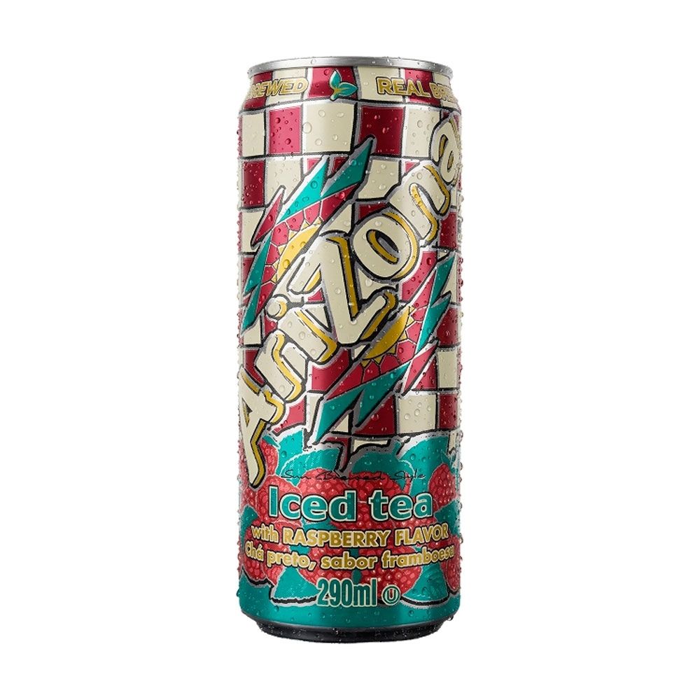 Chá Preto Arizona Iced Tea Sabor Framboesa 290ml Arizona - Carrefour
