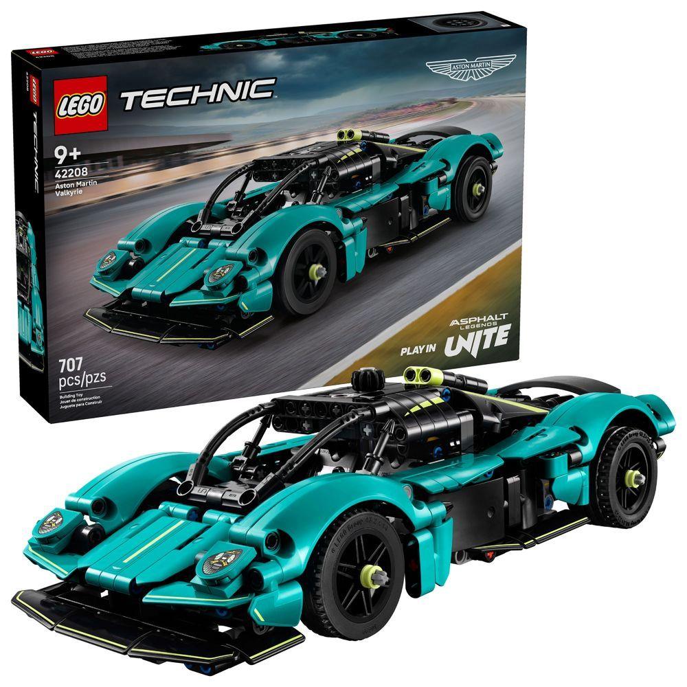 Kit De Construção Aston Martin Valkyrie 707 Peças Motor V12 Azul Lego ...