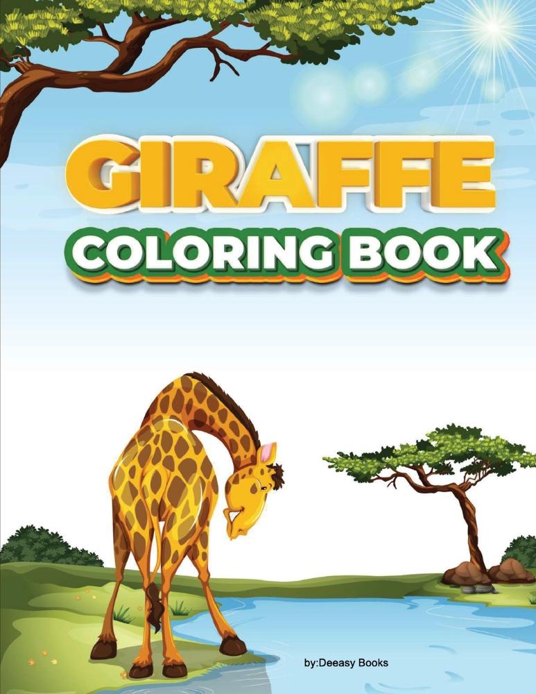Giraffe Coloring Book - Carrefour