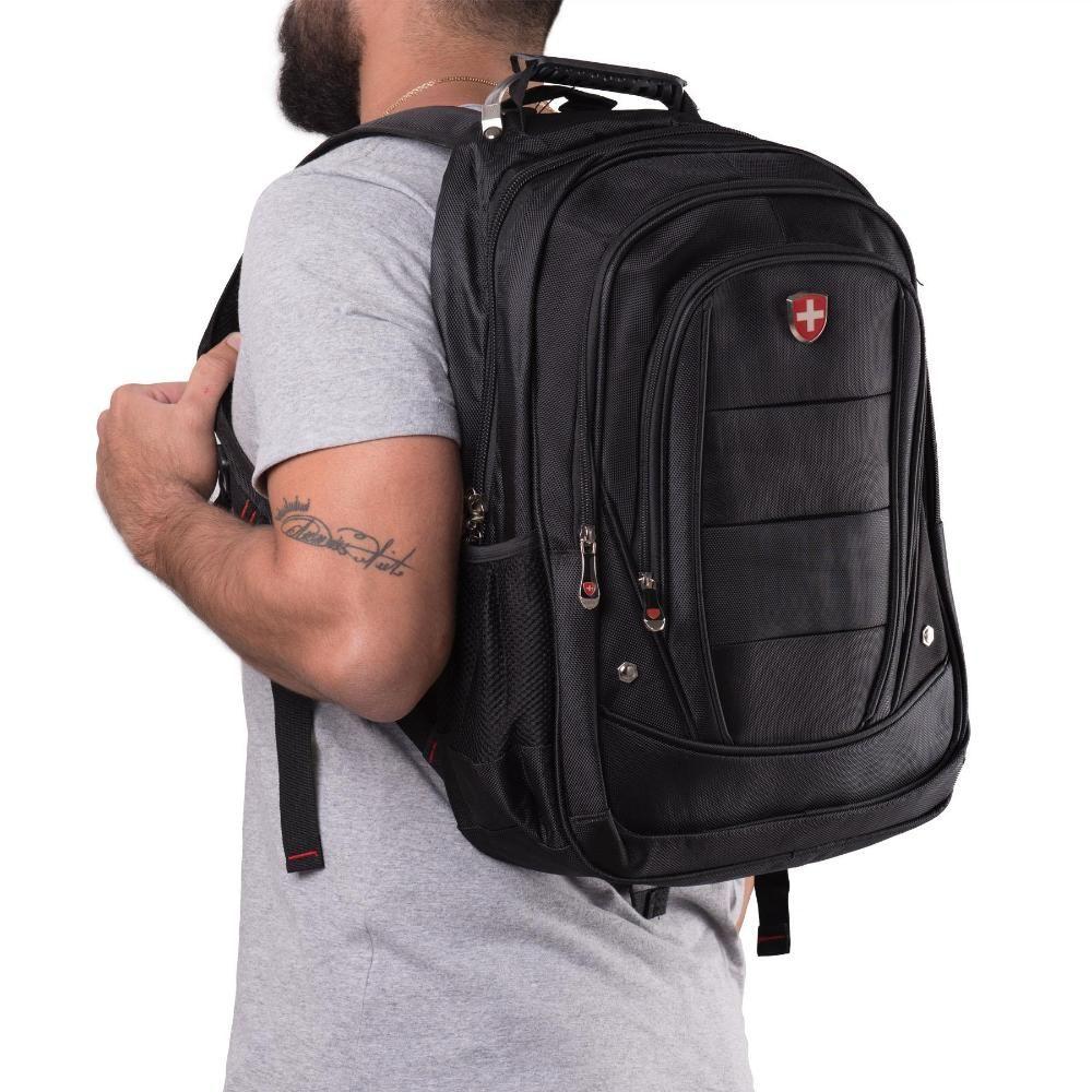 Mochila para Notebook 15 Infinity Preto Swiss Move - Carrefour