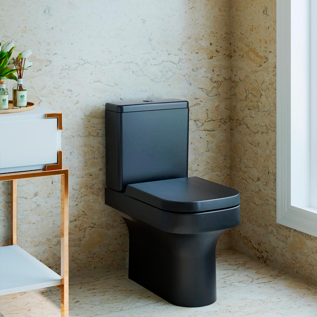 Assento sanitário com sistema de fechamento suave compatível com as ...