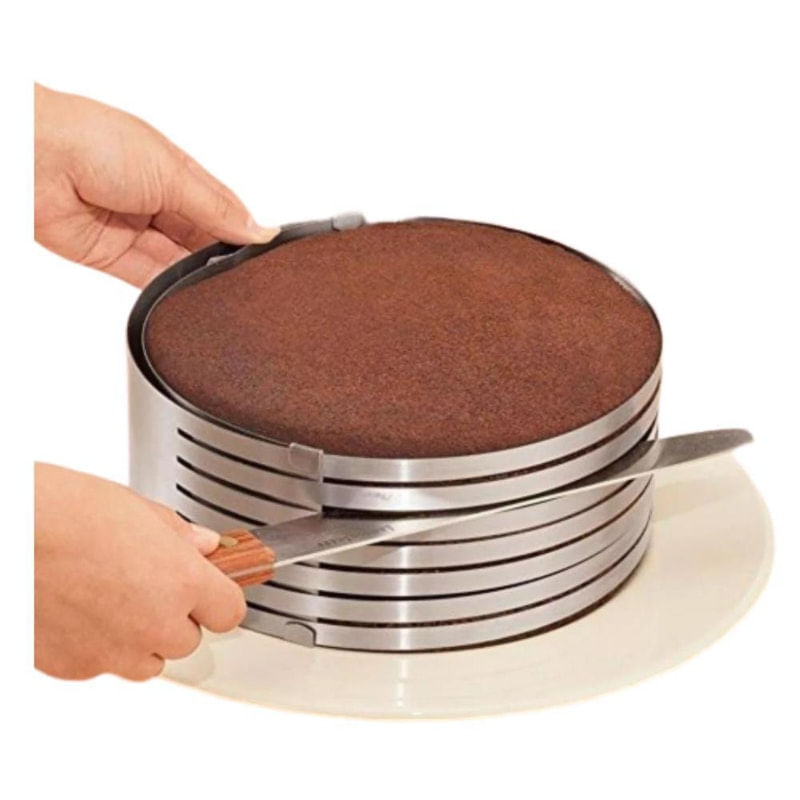 Molde De Bolos Em Camadas Inox Wincy..O Molde de Bolo é perfeito para ...