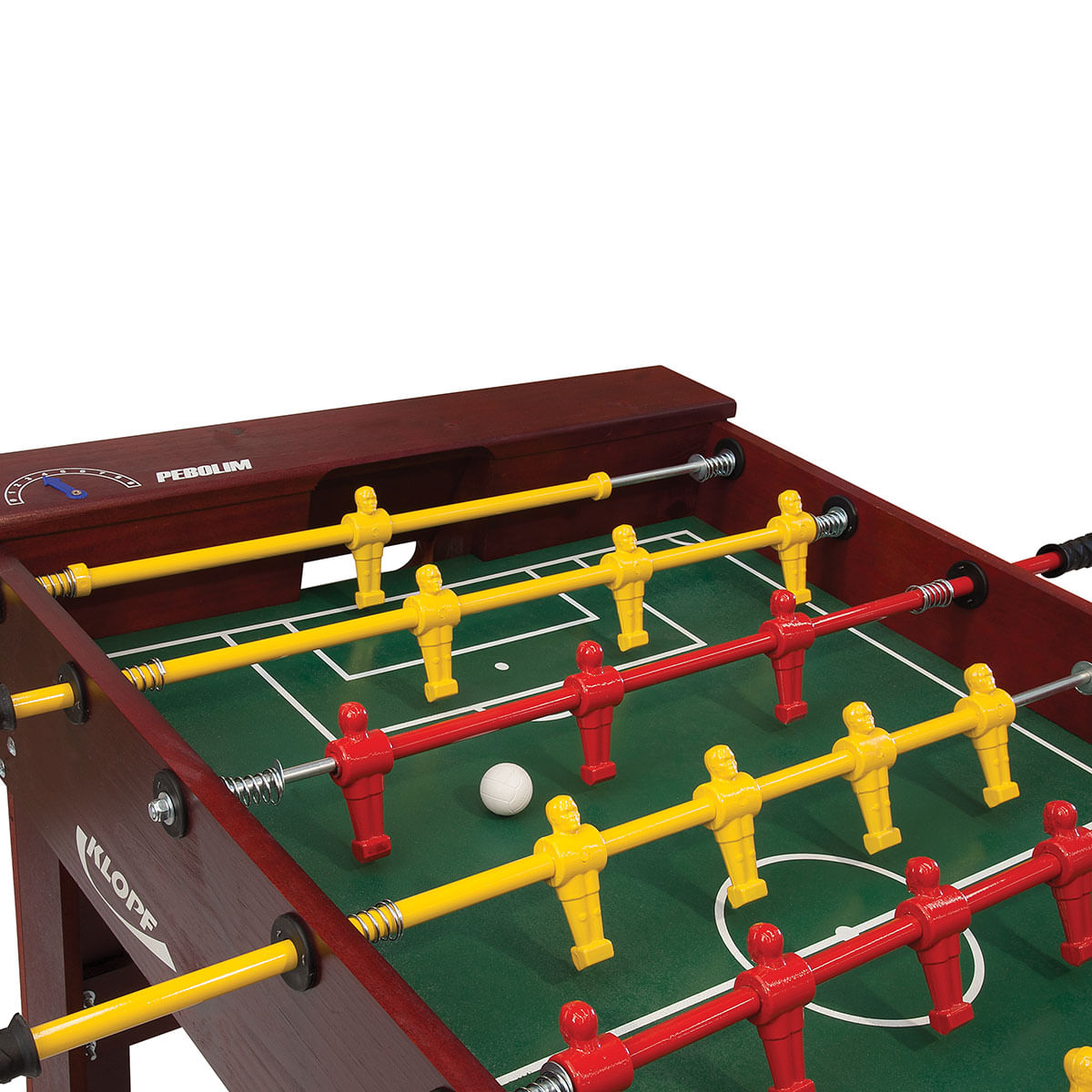 Mesa de Pebolim Especial 4 Jogadores em Madeira Pinus - Klopf 1071 ...