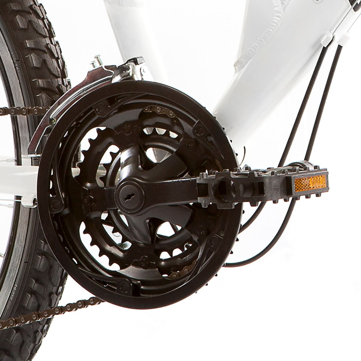 Bicicleta Track Bikes Aro 26 - 21 Marchas XK 400 Mountain Bike Branca ...