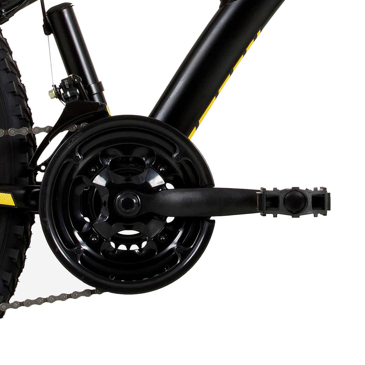 Bicicleta Caloi Aro 26 - 21 Marchas Andes Mountain Bike Preta ...