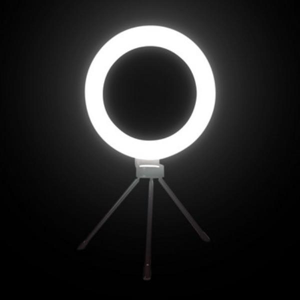 KIT RING LIGHT FILL LED 16CM PROFISSIONAL CELULAR NOTEBOOK PC UNIVERSAL ...