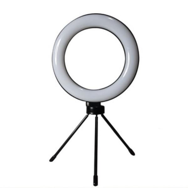KIT RING LIGHT FILL LED 16CM PROFISSIONAL CELULAR NOTEBOOK PC UNIVERSAL ...