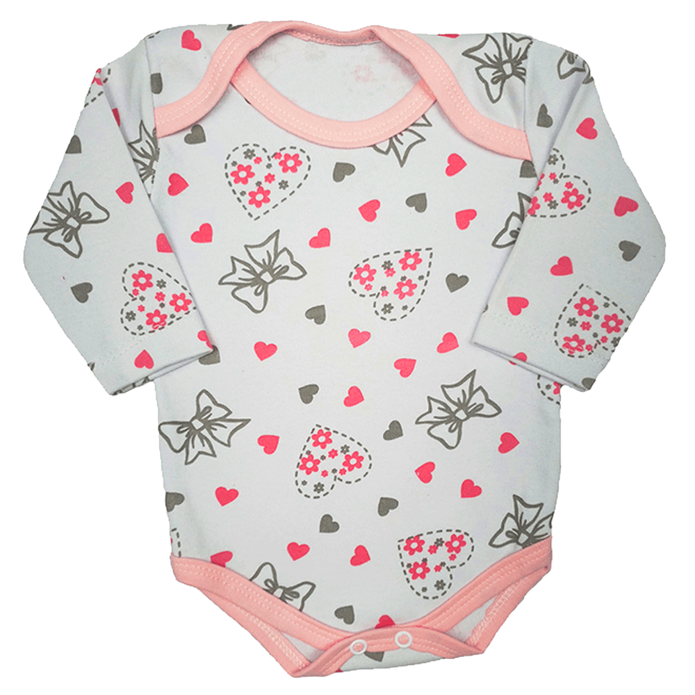 Kit Roupas De Bebê 9 Peças Body Manga Longa E Curta E Mijão Contém