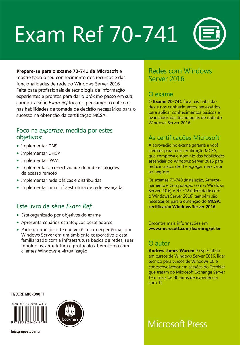 Exam Ref 70-741 - Carrefour - Carrefour Exam Ref 70-741 - Carrefour - Carrefour