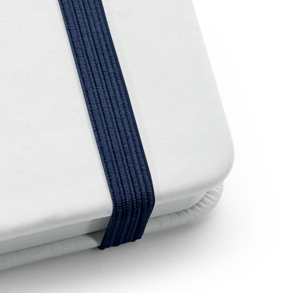 Caderneta de Anotações 9x14cm 80 Folhas Sem Pauta Azul Marinho ...