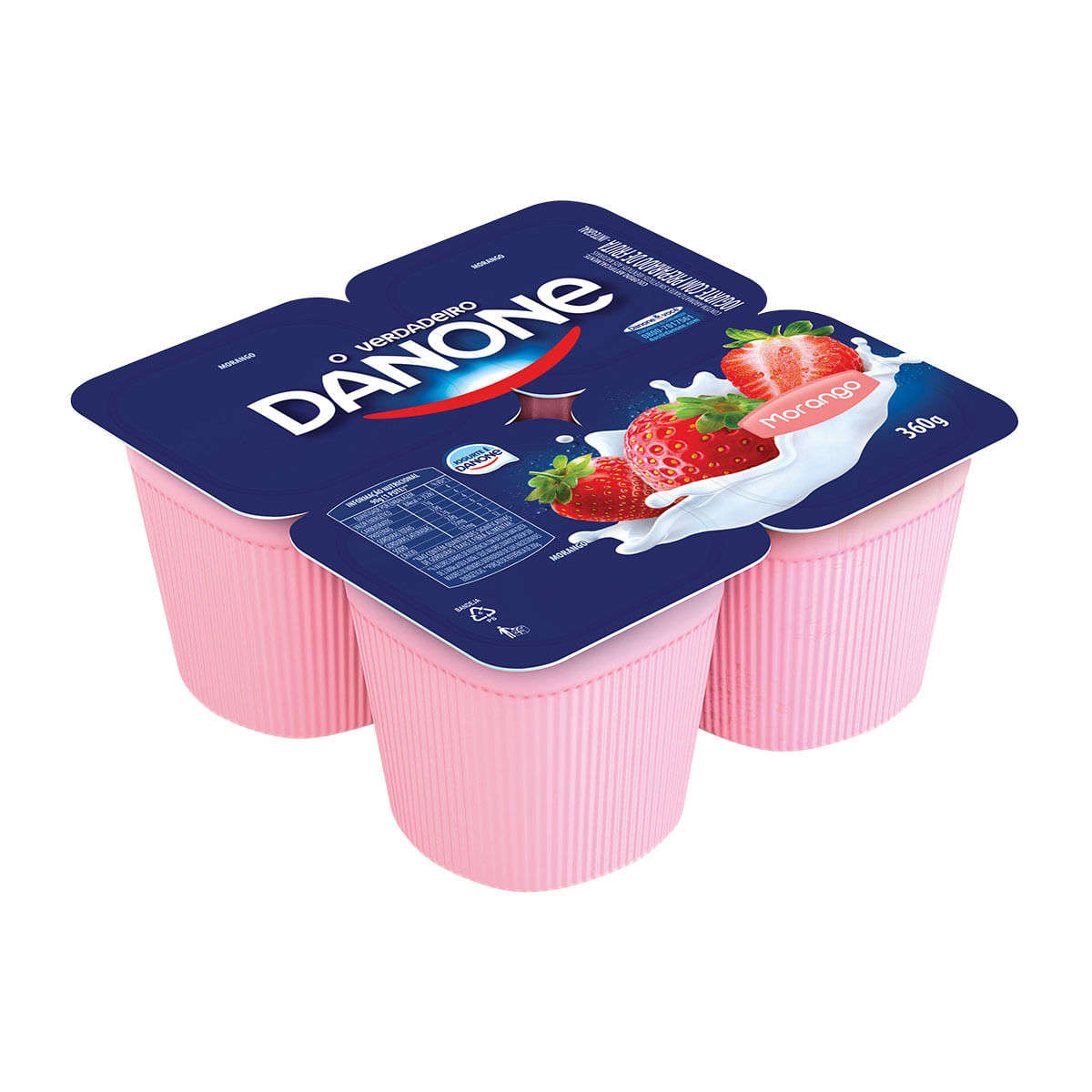 Iogurte Danone de Morango 360g - Carrefour - Carrefour