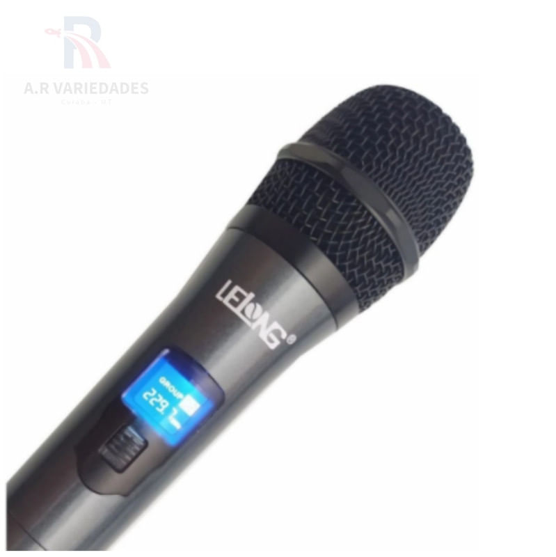 Microfone Locutor Le-909 Sem Fio Profissional De Igrejas - Carrefour