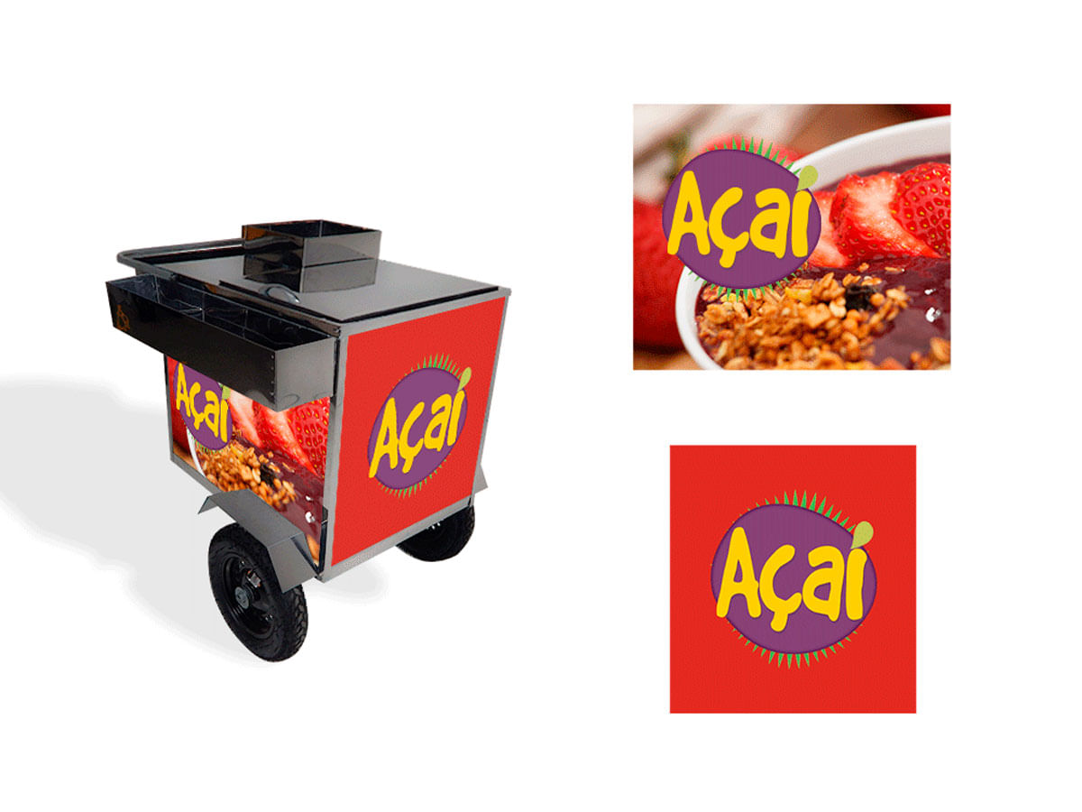 Carrinho de Açai Luxo - Carrefour