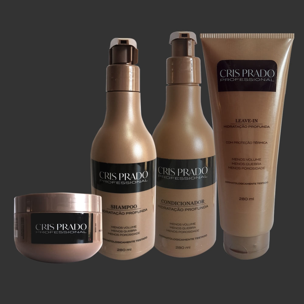 Kit Tratamento Capilar Cris Prado Professional - Carrefour - Carrefour
