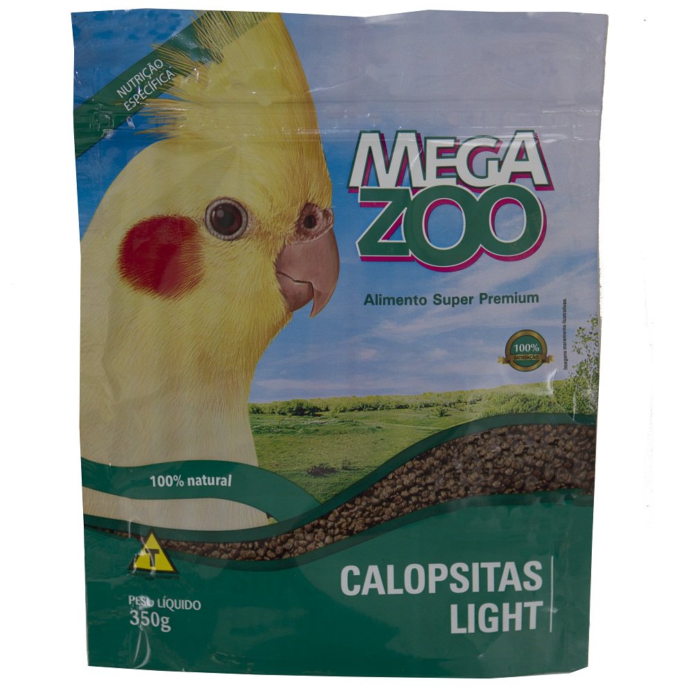 Ração Megazoo Para Calopsitas e Periquitos Light - 350g - Carrefour ... Ração Megazoo Para Calopsitas e Periquitos Light - 350g - Carrefour ...