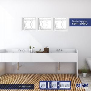 Maxim-ar Em Aço 1 Seção Com Grade Mgm Minas Sul 60cmx60cm - Requadro ...