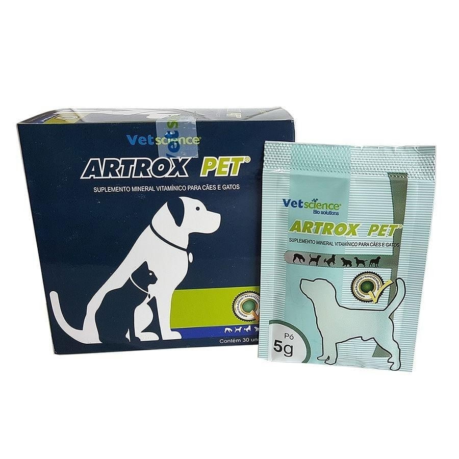 Suplemento Artrox Pet Sachê 5g - Display 30 Unidades - Carrefour