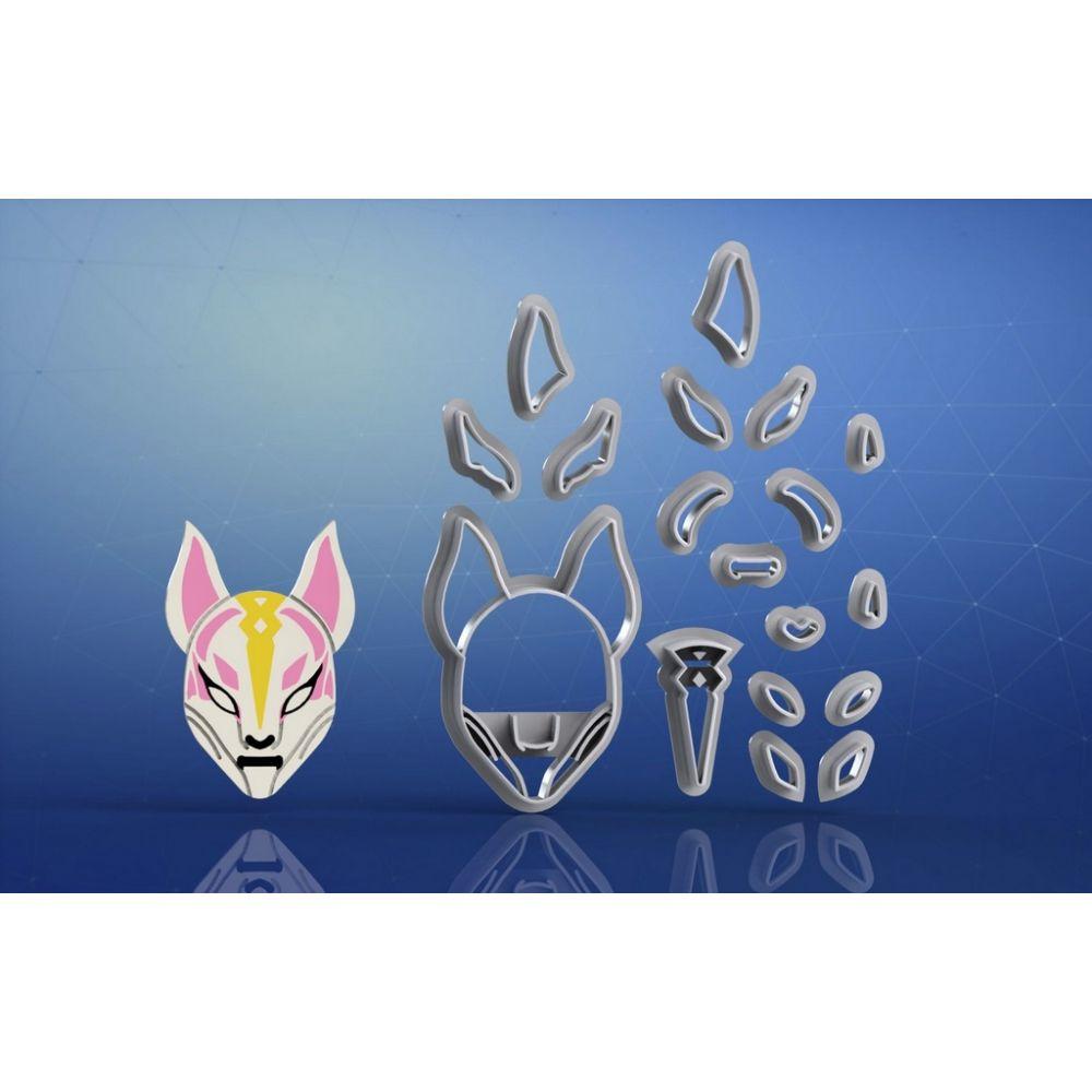 Cortador Fortnite Drift Mask Modular Tamanho 5cm - Carrefour