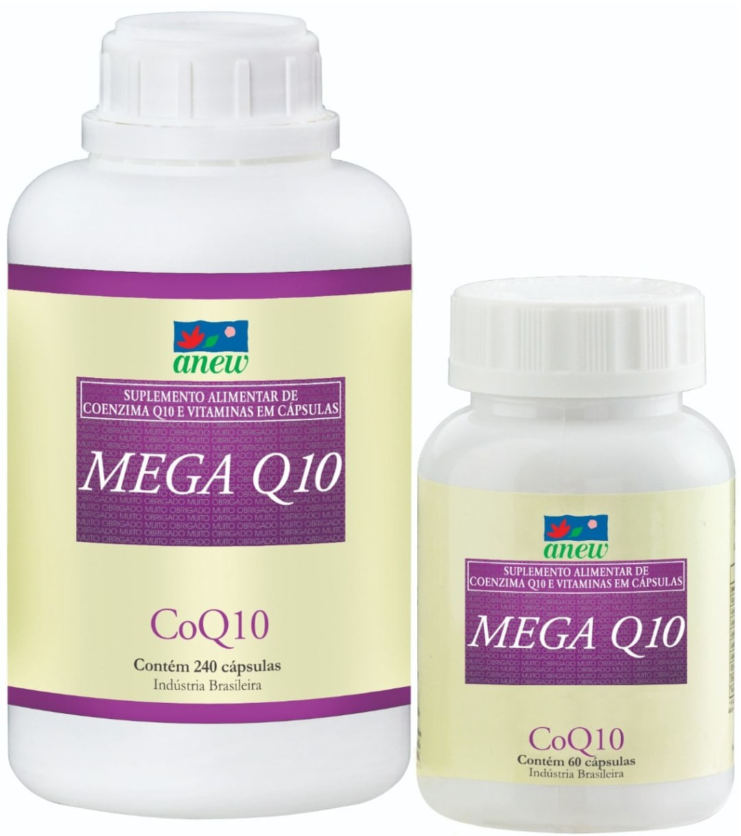 Mega Q10 Anew 240 Caps - Carrefour