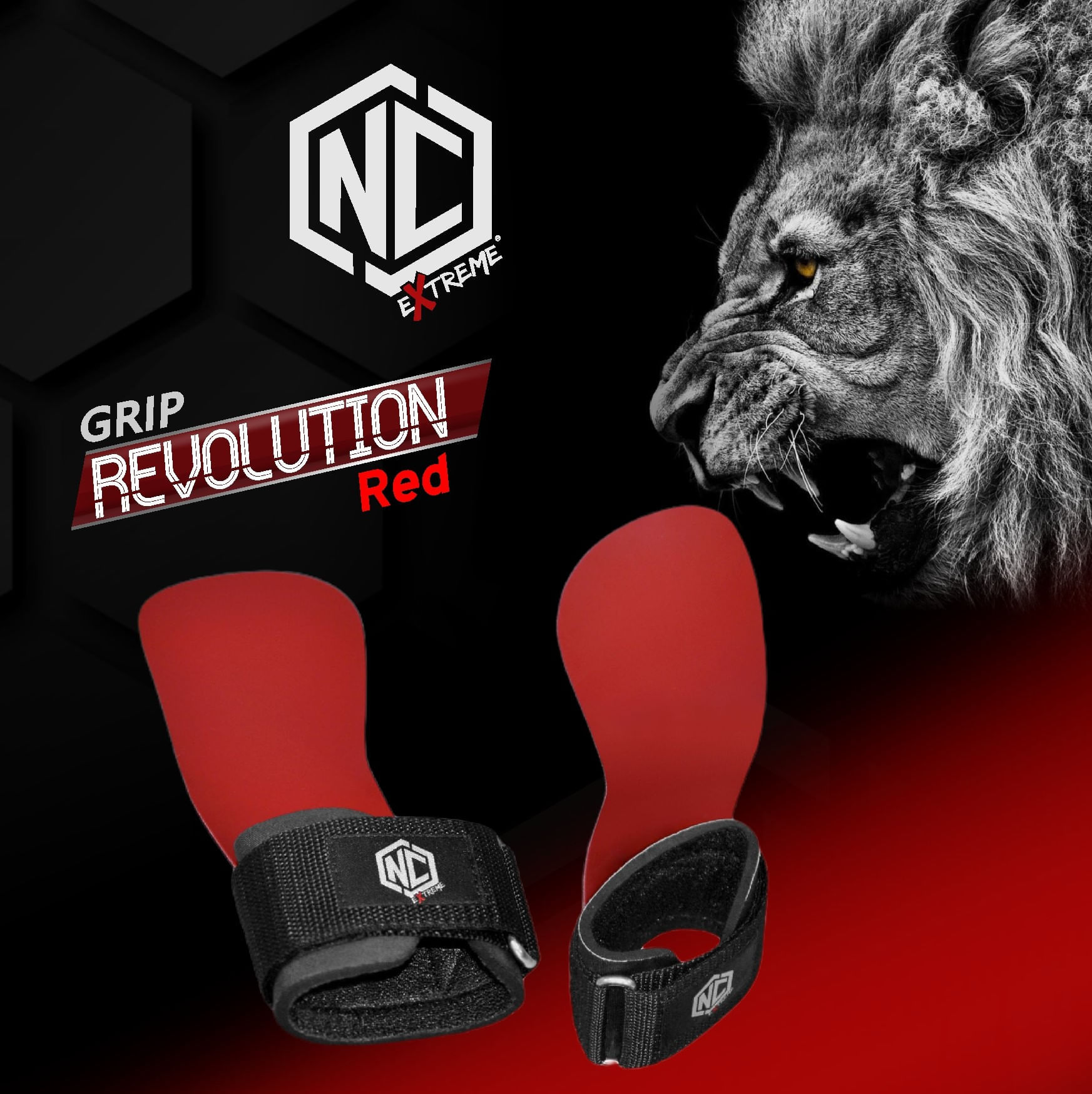 Grip Revolution Red M - Carrefour