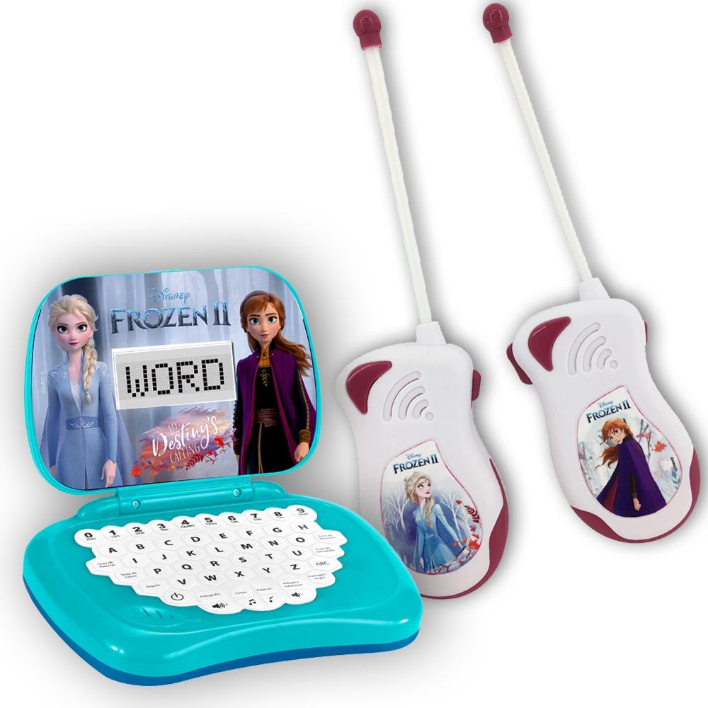 Kit Laptop Da Frozen - Bilingue + Walkie-talkie Frozen - Carrefour