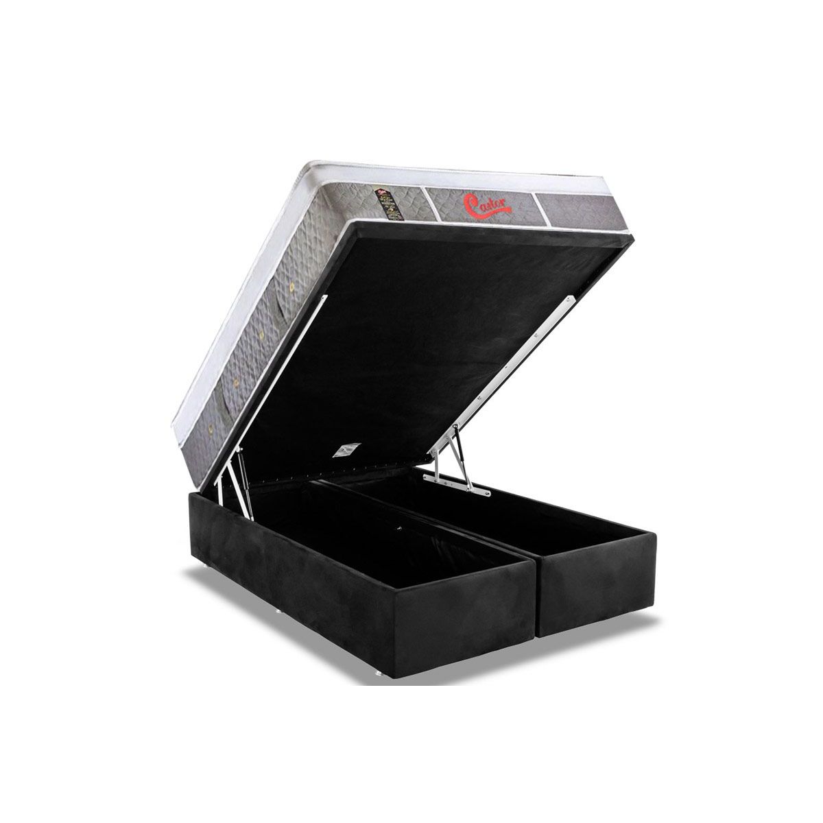 Conjunto Box-ColchãoCastor Pocket Oxygen+Cama King 193 - Carrefour ...