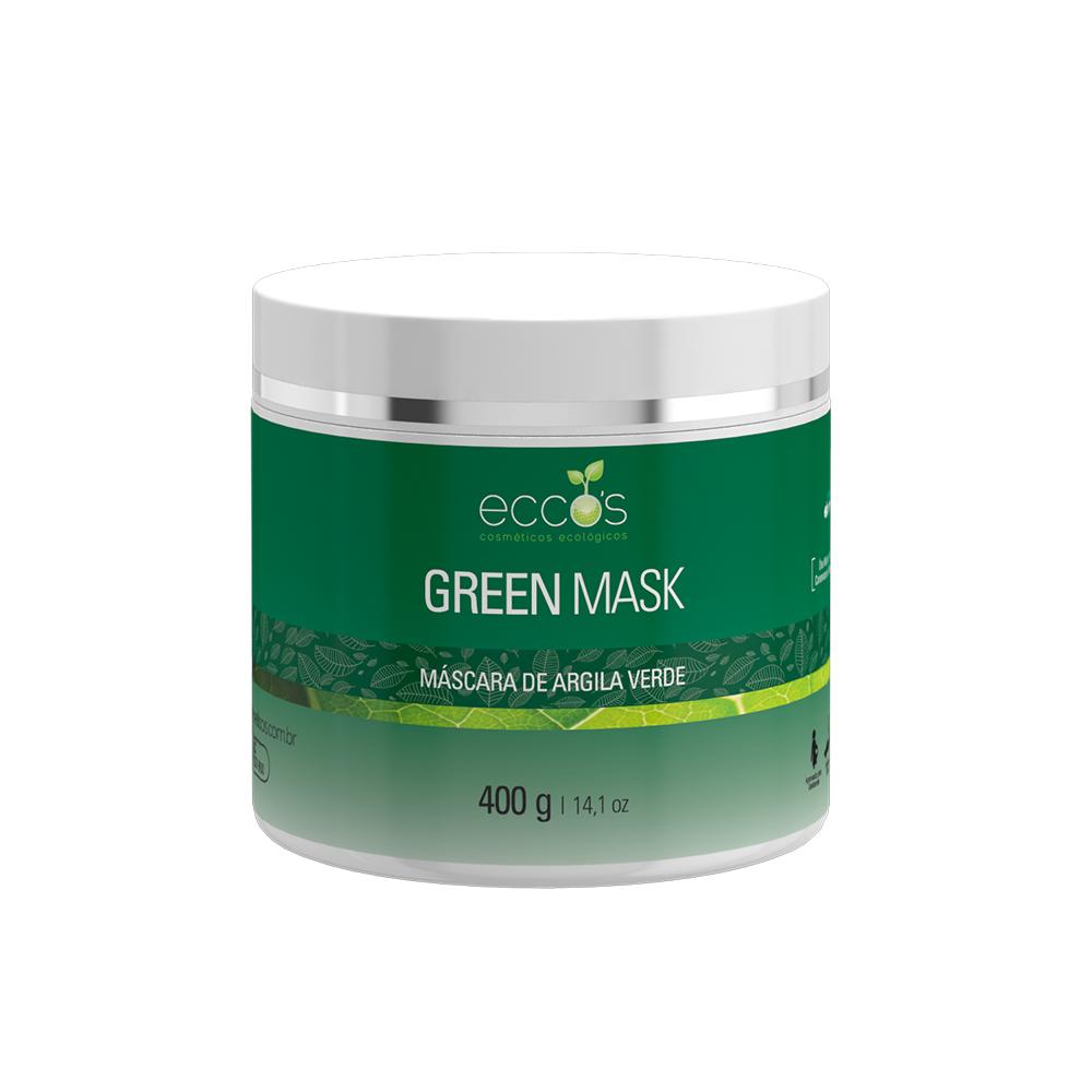Máscara Facial de Argila Green Mask 400g - Eccos Cosméticos - Carrefour ...