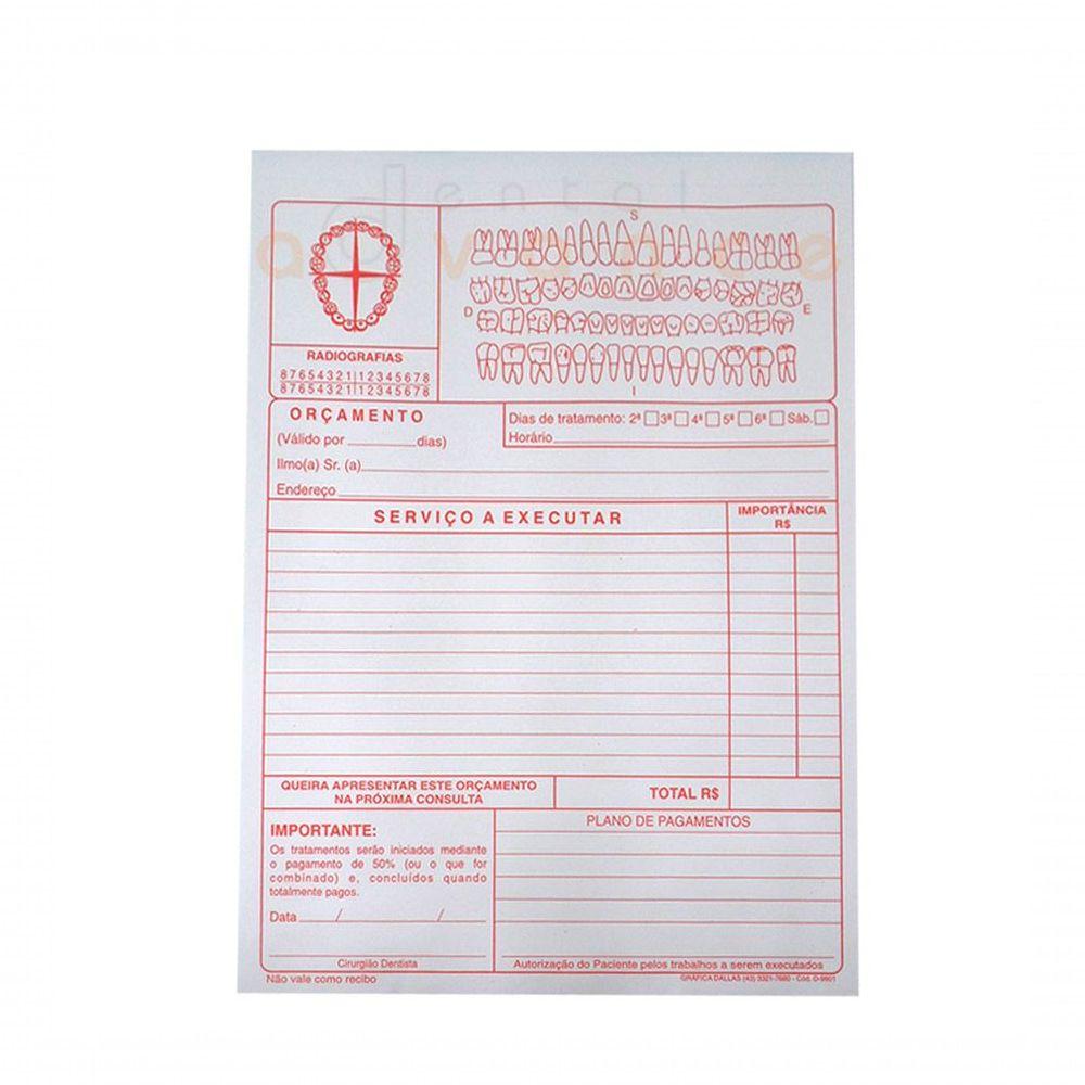 Bloco De Orçamento Com 250 Folhas - Carrefour