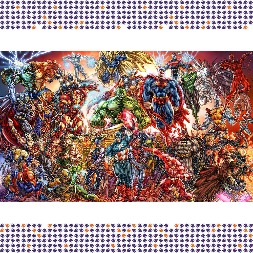 Caneca Marvel 08 - Carrefour