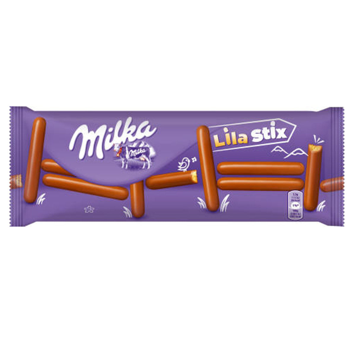 Chocolate Lila Stix 112g - Milka - Carrefour