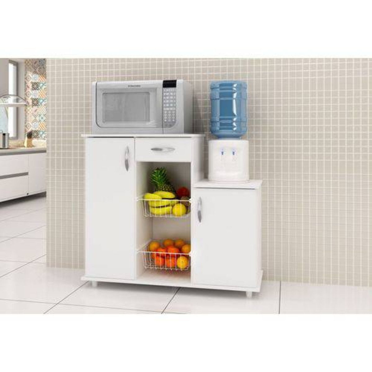 Fruteira Diva New Notável Branco - Carrefour