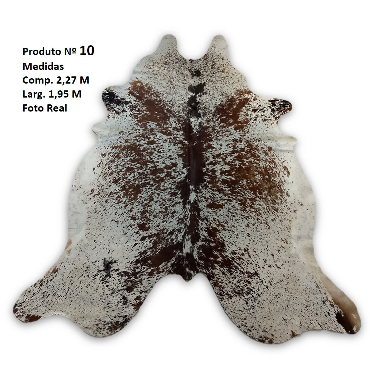 Tapete Couro Natural de Boi Pele Inteira - 10 - Carrefour - Carrefour