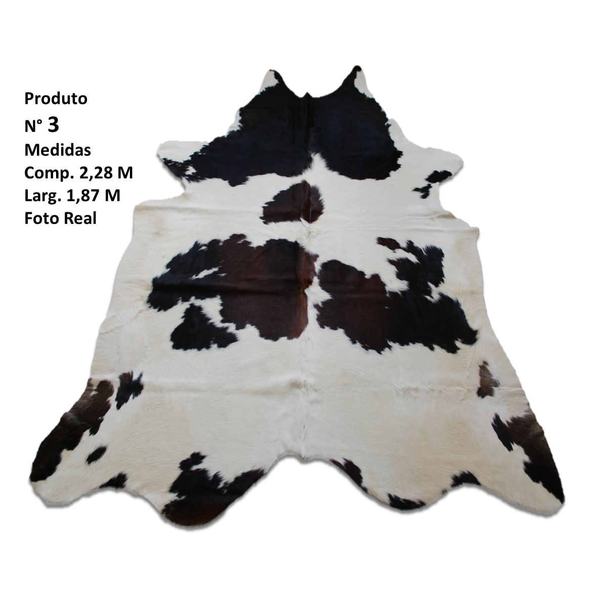 Tapete Sala Formato do Boi Natural - 03 - Carrefour