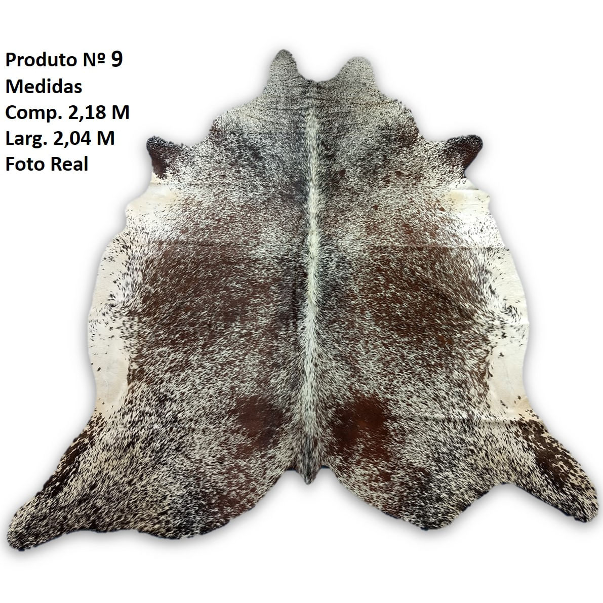 Tapete Couro Natural de Boi Pele Inteira - 09 - Carrefour - Carrefour