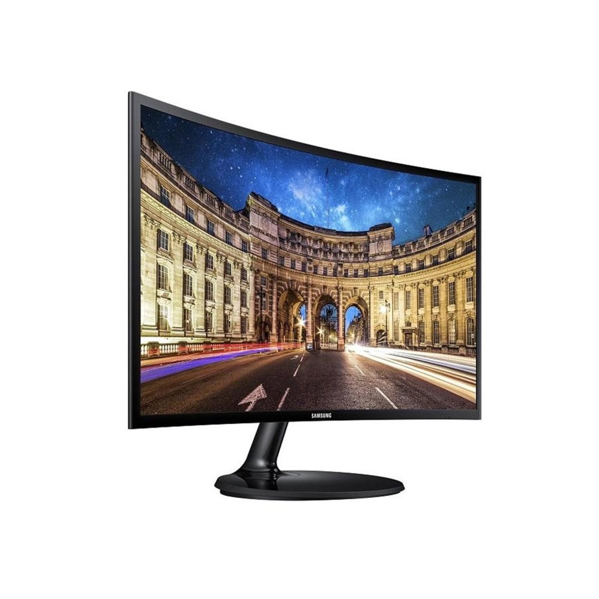Monitor Samsung LED curvo FHD 27' LC27F390FHLMZD - Carrefour