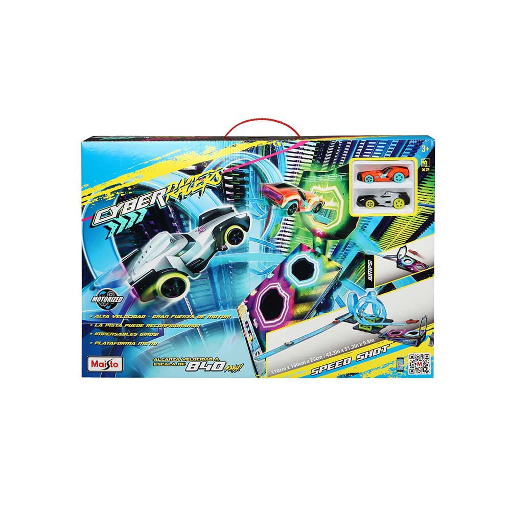 Pista Loop Maisto Cyber Racers Track Speed Shot - Carrefour