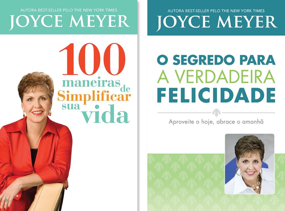 Kit Joyce Meyer: 100 Maneiras de Simplificar sua Vida + O Segredo para ...