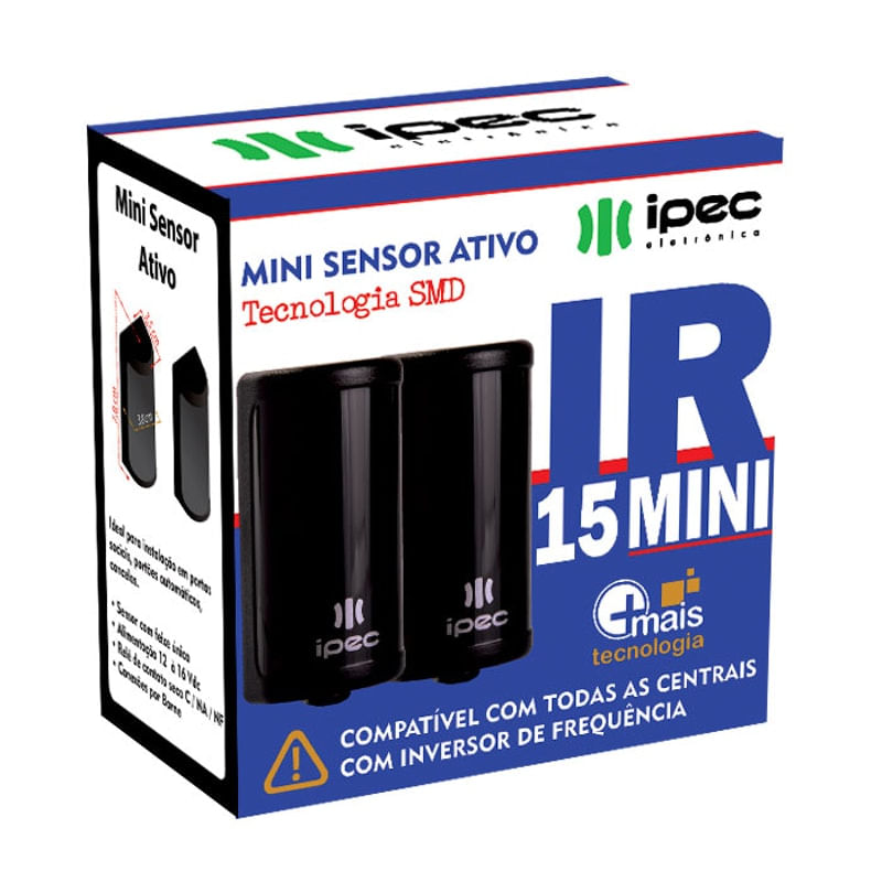 Sensor Fotocélula IR15 Mini Anti Esmagamento para Portões - Carrefour ...
