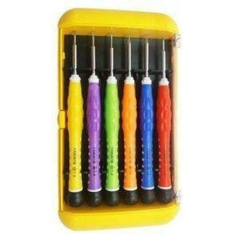 Kit chave torx 6 peças coloridas para celular - Carrefour