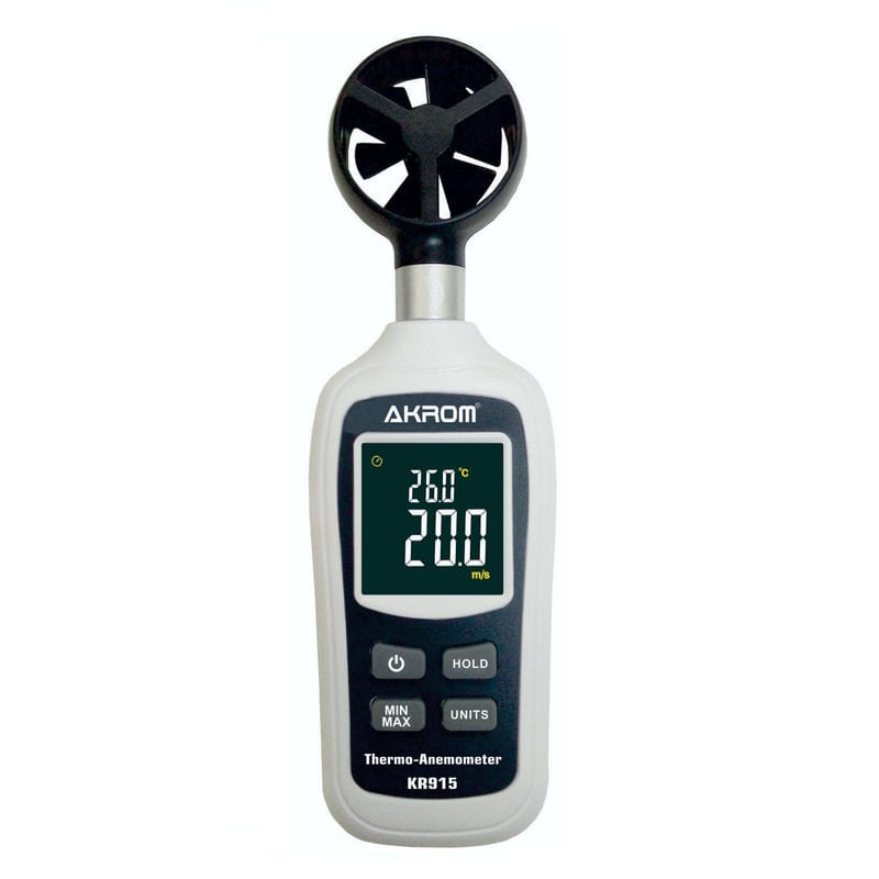 Termo Anemômetro Digital com Visor Colorido - KR915 - Carrefour - Carrefour