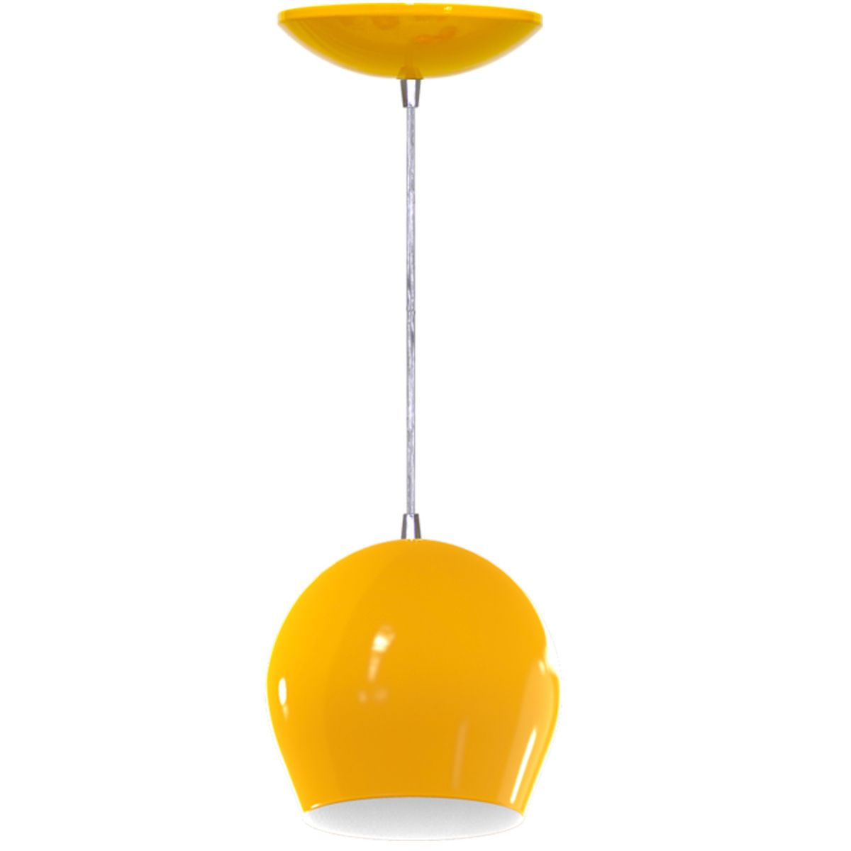 Pendente Bola (Amarelo / Branco) - Carrefour - Carrefour