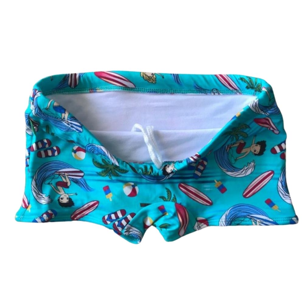 Sunga Boxer Infantil San Maré Estampada Surf - - Carrefour